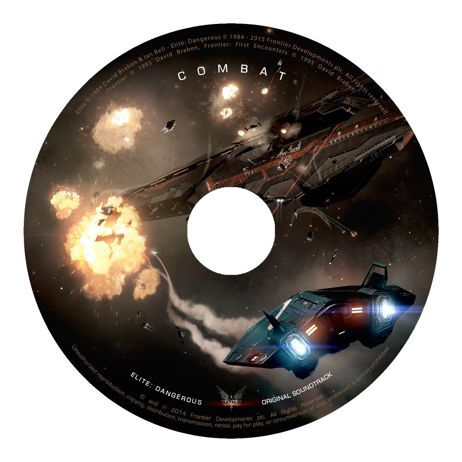 Elite Dangerous OST - Definitive 3CD Digipak - Elite Dangerous ...