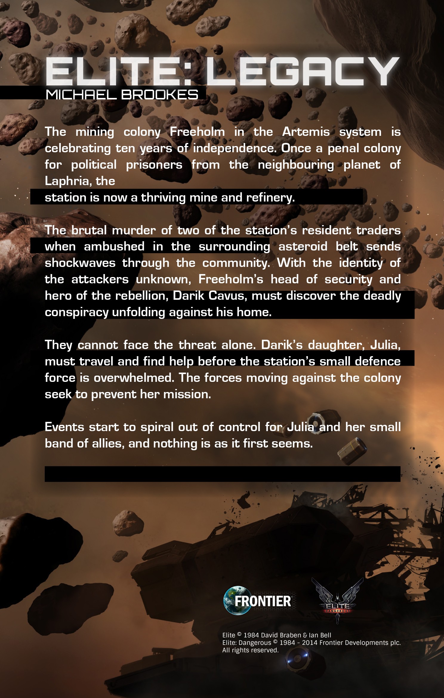 Elite Legacy (Hardback) - Elite Dangerous - Merchandise - Frontier Store